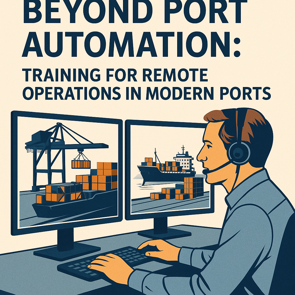 Beyond Port Automation: Training for Remote Operations in Modern Ports – Maritime Education