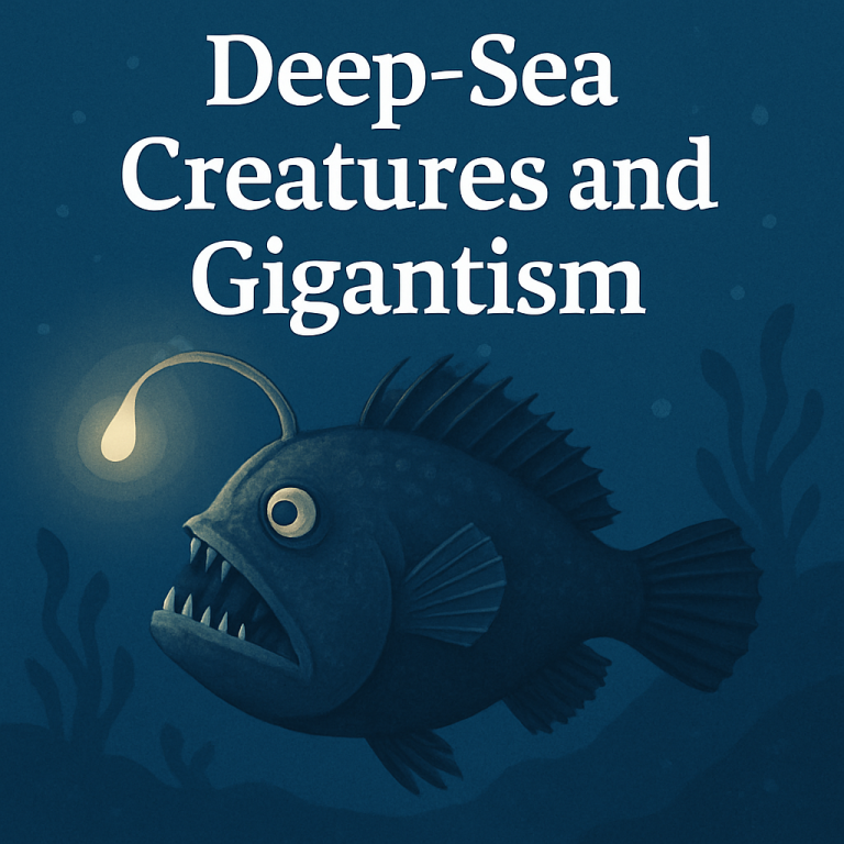 Deep-Sea Creatures and Gigantism: How Earth’s Dark Oceans Forge Giants 🦑🐋 – Maritime Education