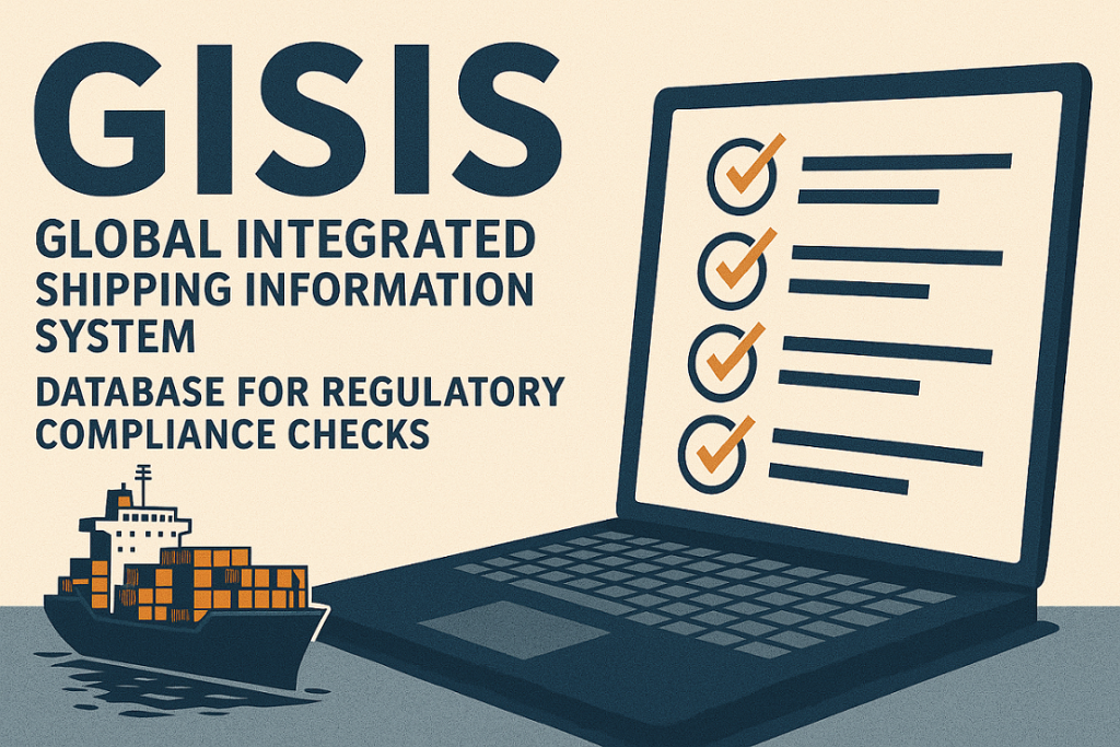 GISIS (Global Integrated Shipping Information System): Database for ...