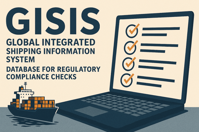 GISIS (Global Integrated Shipping Information System): Database for ...