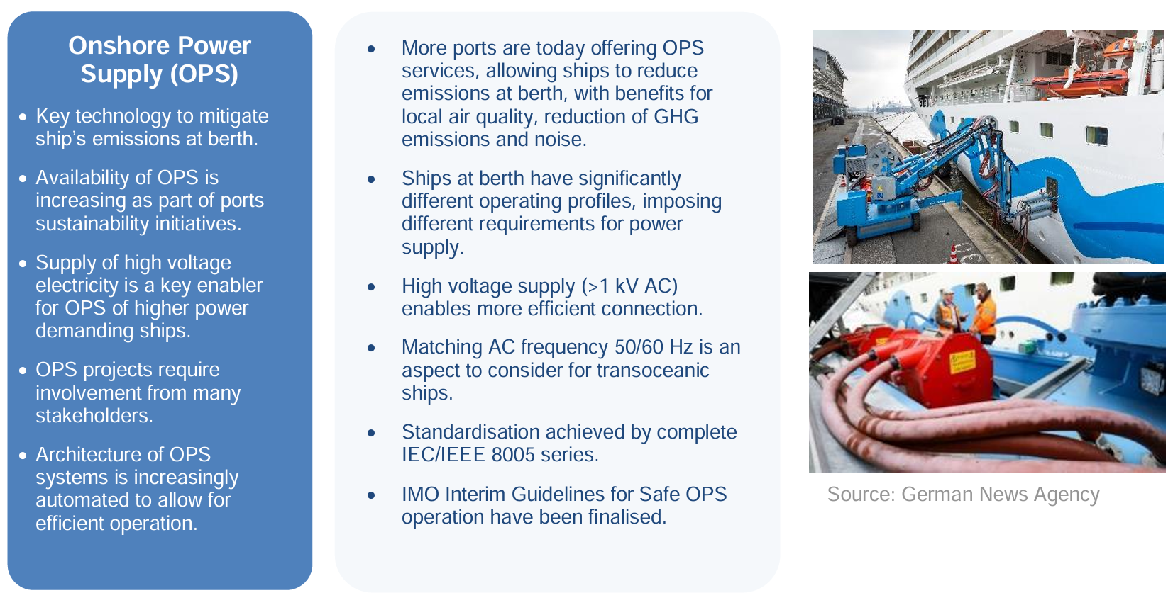 Onshore Power Supply (OPS) / Shore-Side Electricity (SSE) Solution for ...