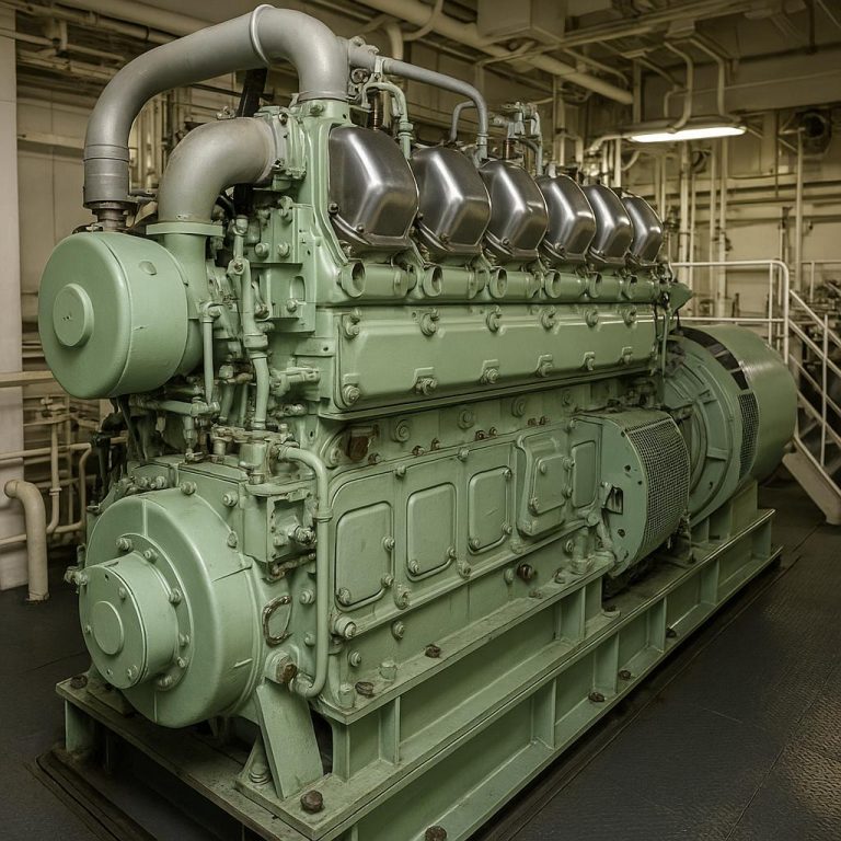 Marine Diesel Engine Generators on Ships – Maritime Education