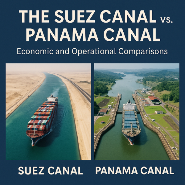 The Suez Canal vs. Panama Canal: Economic and Operational Comparisons ...