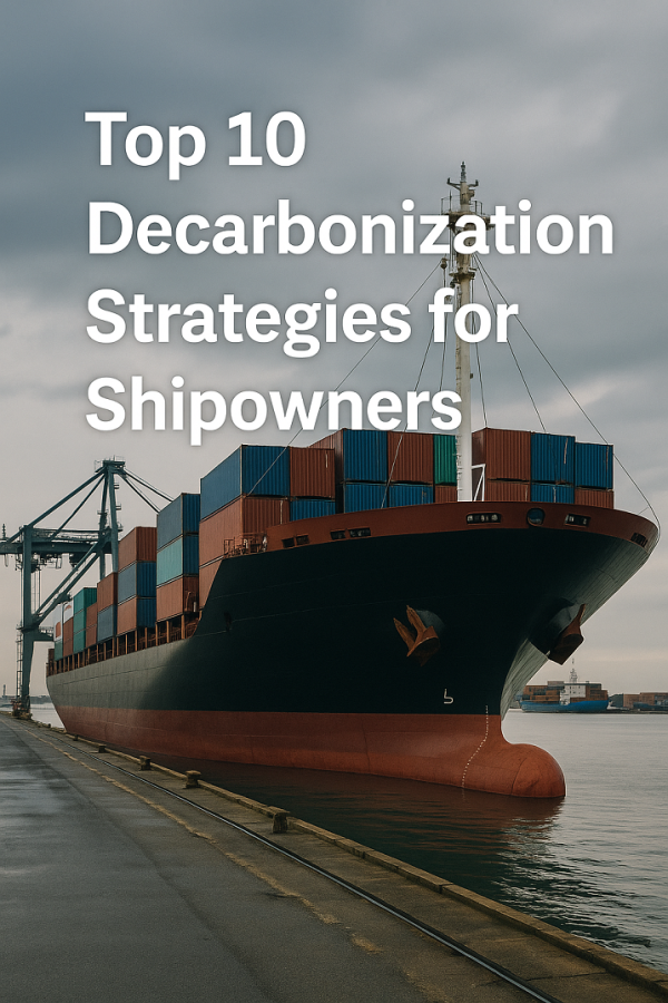 Top 10 Decarbonization Strategies for Shipowners – Maritime Education