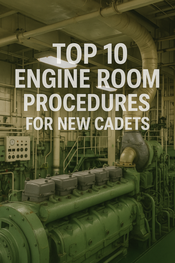 Top 10 Engine Room Procedures for New Cadets: A Practical Guide – Maritime Education