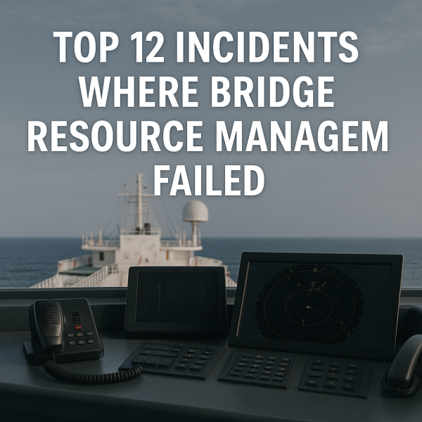 Top 12 Incidents Where Bridge Resource Management Failed (and What ...