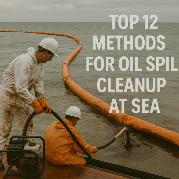Top 12 Methods for Oil Spill Cleanup at Sea – Maritime Education