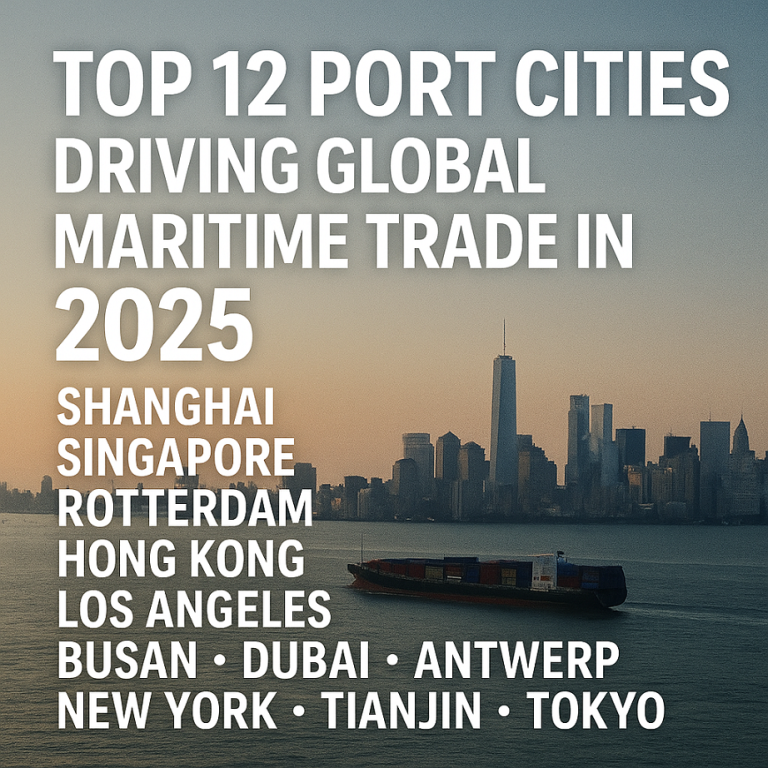 Top 12 Port Cities Driving Global Maritime Trade in 2025 – Maritime ...