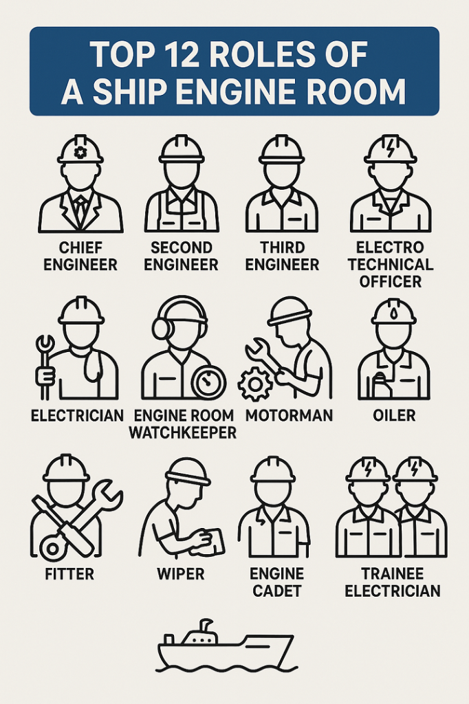 Top 12 Roles of a Ship Engine Room – Maritime Education