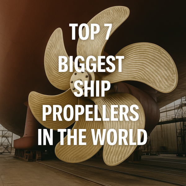 Top 7 Biggest Ship Propellers in the World: Giants Beneath the Waves – Maritime Education