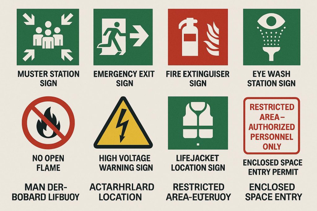 Top 10 Safety Signs Every Seafarer Should Understand – Maritime Education