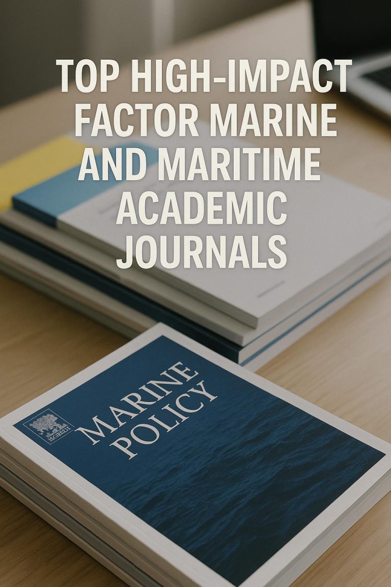 Top High-Impact Factor Marine and Maritime Academic Journals – Maritime ...