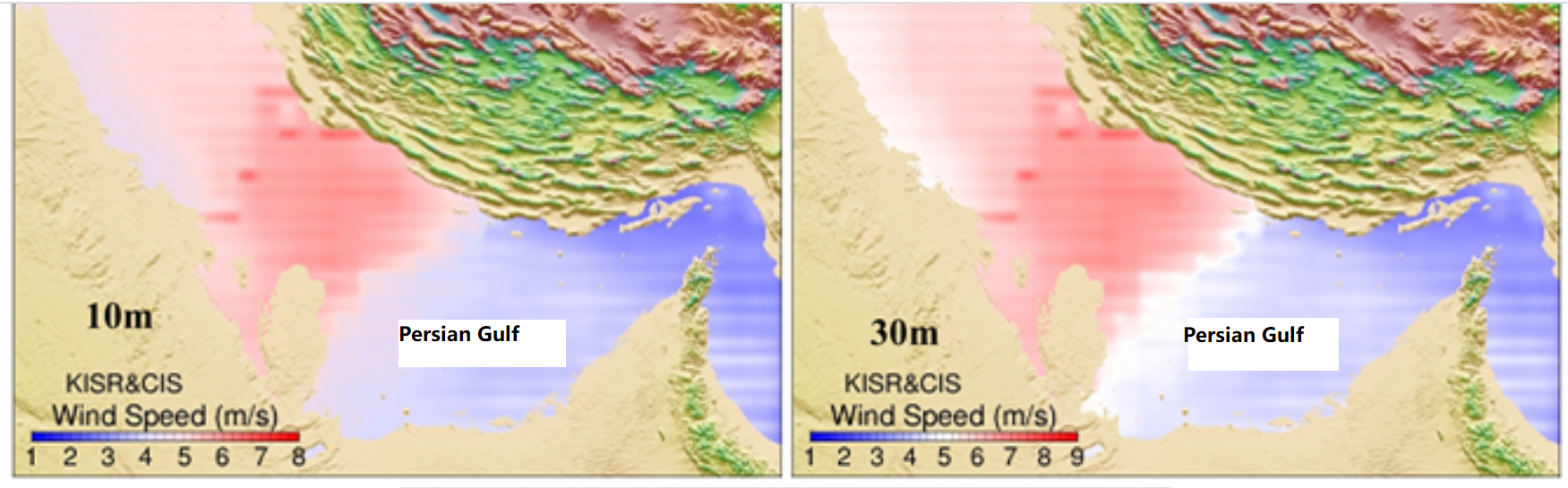 Wind Energy Map of Persian Gulf – Maritime Education