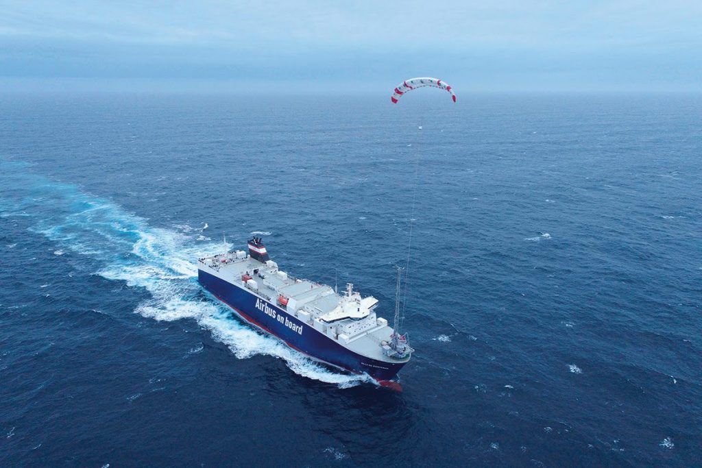 New Kite System for Ships Trialed on Transatlantic Voyage – Maritime ...
